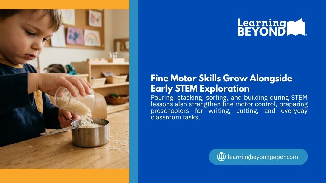 STEM Activities For Preschoolers Lesson Plan: Ages 3-5